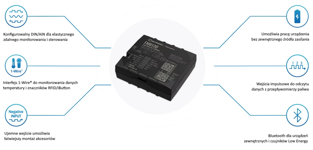 Teltonika, Lokalizator FMB130 GPRS/GNSS GSM, GPS, GLONASS, GALILEO ... Teltonika, Lokalizator FMB130 GPRS/GNSS GSM, GPS, GLONASS, GALILEO ...